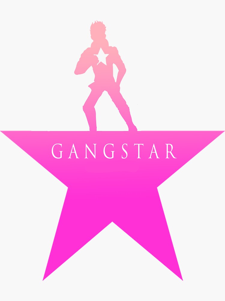 "What's Your Name Man? Gangstar Pink" Sticker for Sale by RadioCrusader ...