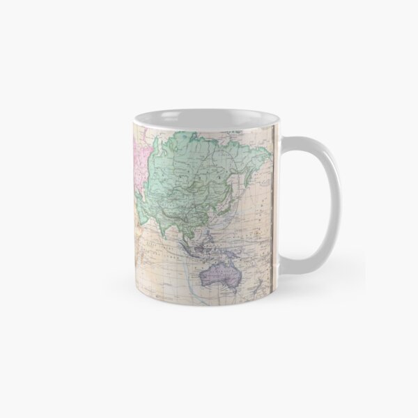 Taza «Mapa detallado del mundo, Mapa del mundo, Mapa del mundo, Mapa ...