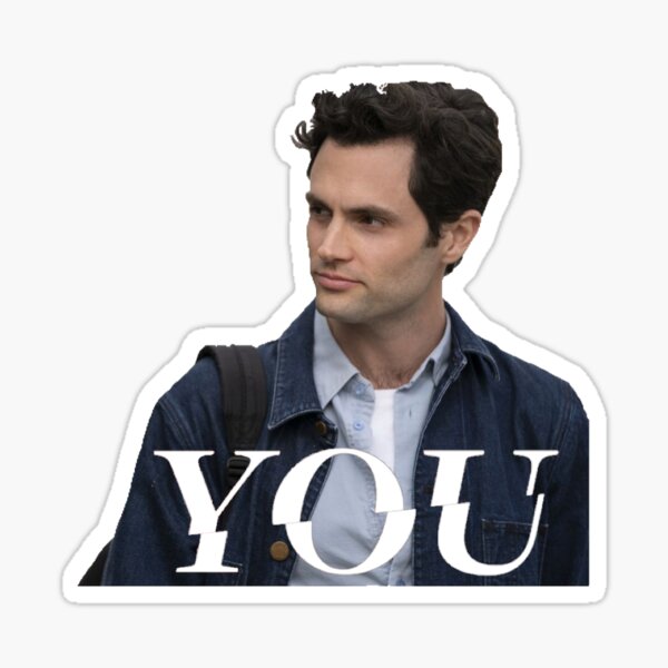 "Joe from ‘YOU’" Sticker by xhznil | Redbubble