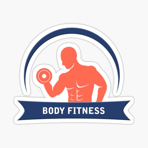 "Body Fitness design for Redbubble" Sticker for Sale by Vishal2001 ...
