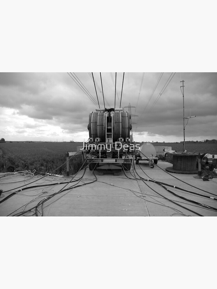 ""Tesmec Puller Tensioner"" Art Print for Sale by Jimmy Deas | Redbubble