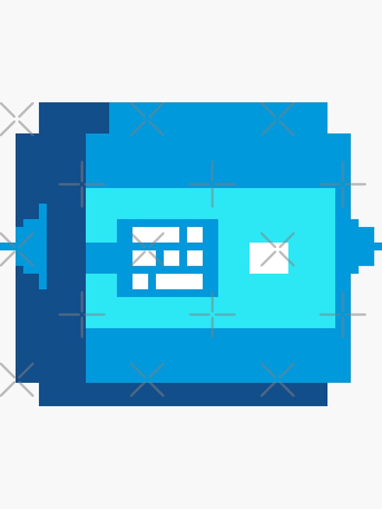 "Ninbot" Sticker by jek-iro | Redbubble