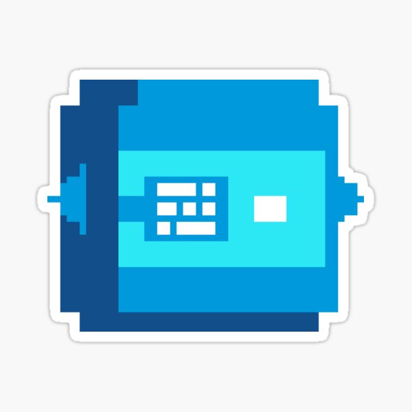 "Ninbot" Sticker by jek-iro | Redbubble