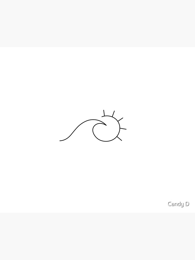 "Wave Sun Pura Vida VSCO" Poster for Sale by Candy D | Redbubble