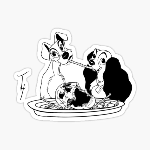 "Dinner?" Sticker by Thdrawing | Redbubble