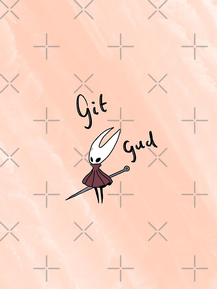 "Git gud Hornet Hollow Knight" Art Print by Lberberyan | Redbubble