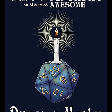 "Happy Birthday Dungeon Master" Greeting Card for Sale by Elvish ...