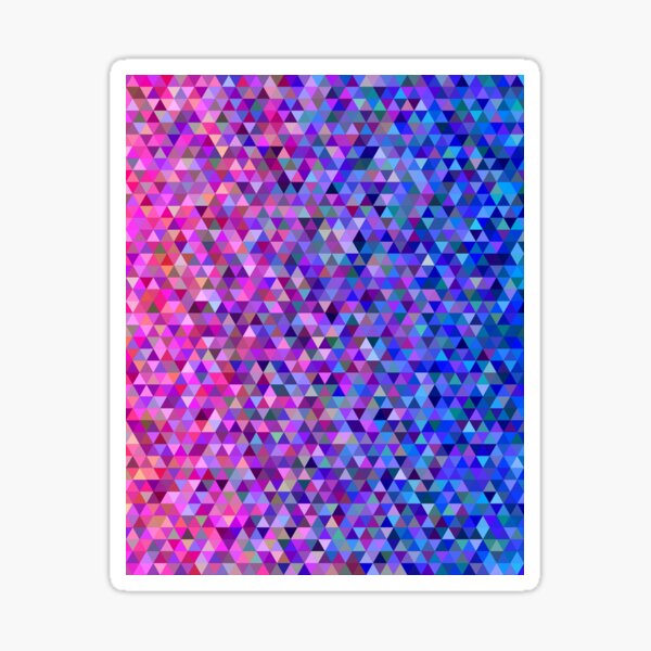 "Triangle Blue infusion" Sticker for Sale by Soraxius | Redbubble