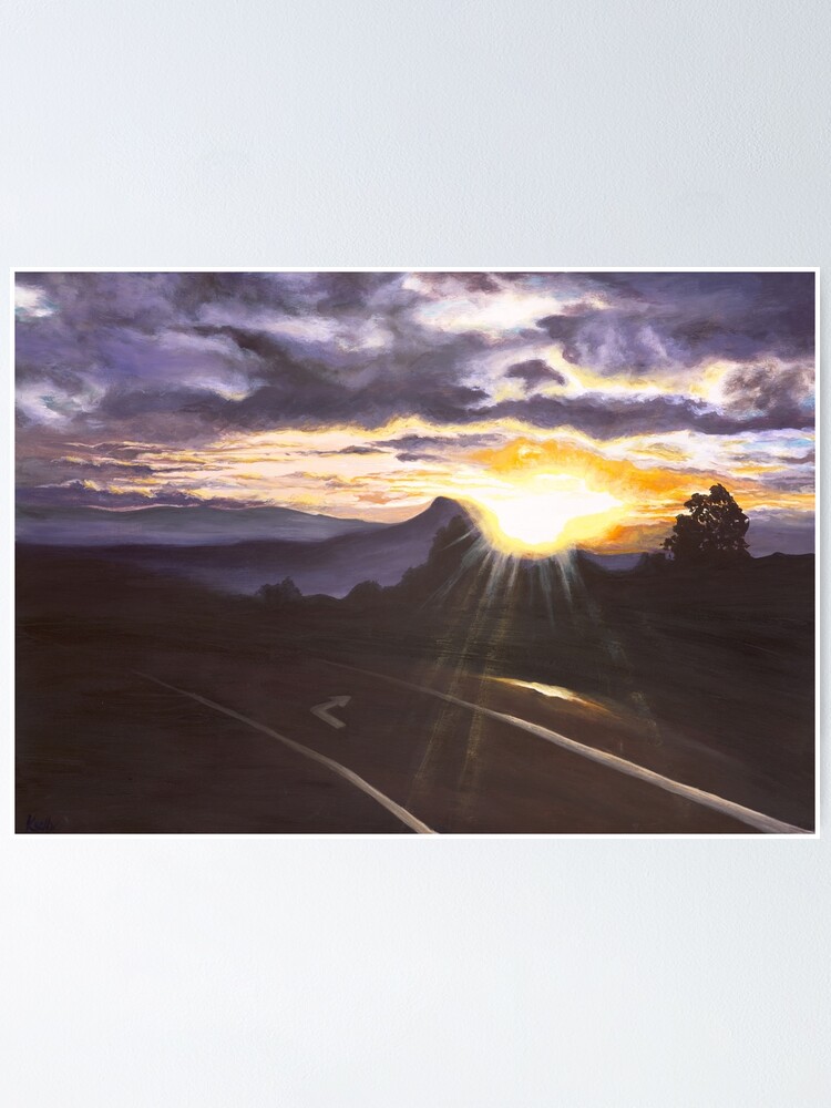 "Passing Through" Poster for Sale by kellybattenart | Redbubble