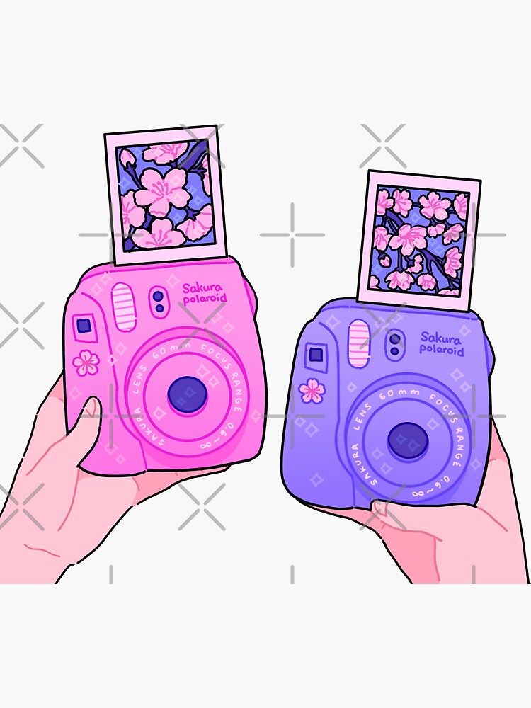 "sakura cameras" Sticker for Sale by freshbobatae | Redbubble