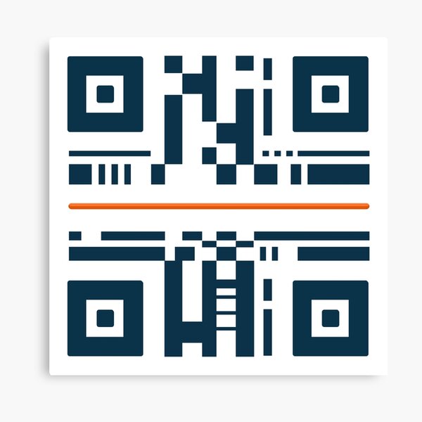 Qr Scan Canvas Prints | Redbubble