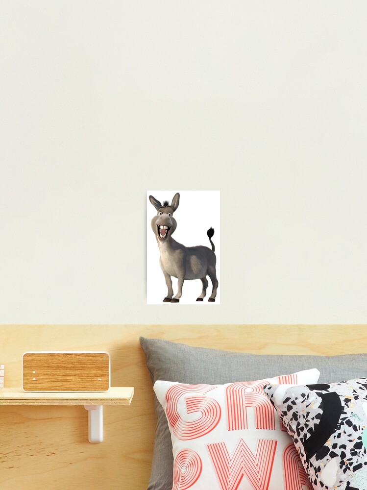 "Donkey- SHREK Sticker" Photographic Print for Sale by naomipost ...
