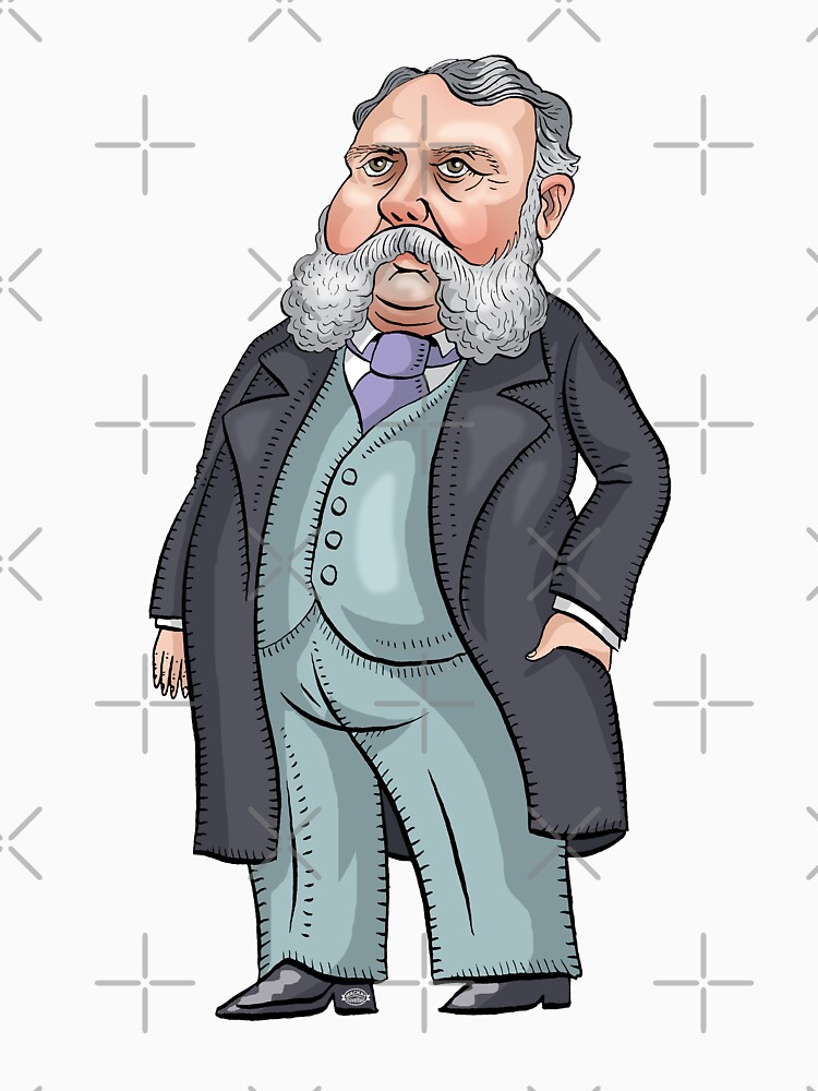 "President Chester A. Arthur" T-shirt for Sale by MacKaycartoons ...