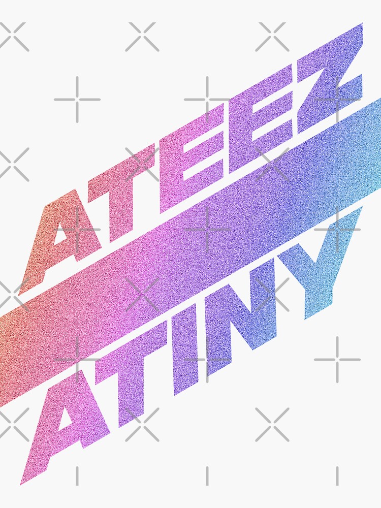 "Ateez - Atiny" Sticker for Sale by 95amy | Redbubble