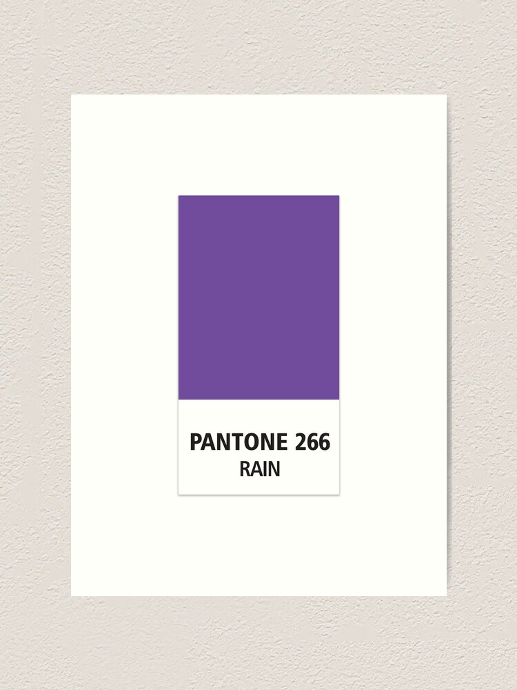 "Pantone - Purple Rain" Art Print for Sale by jhojho | Redbubble