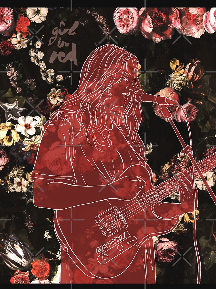 "Girl in Red" T-shirt for Sale by 2nthePink | Redbubble | girl in red t ...