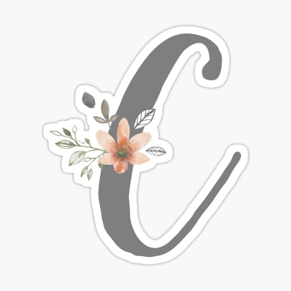 Letter C Stickers | Redbubble