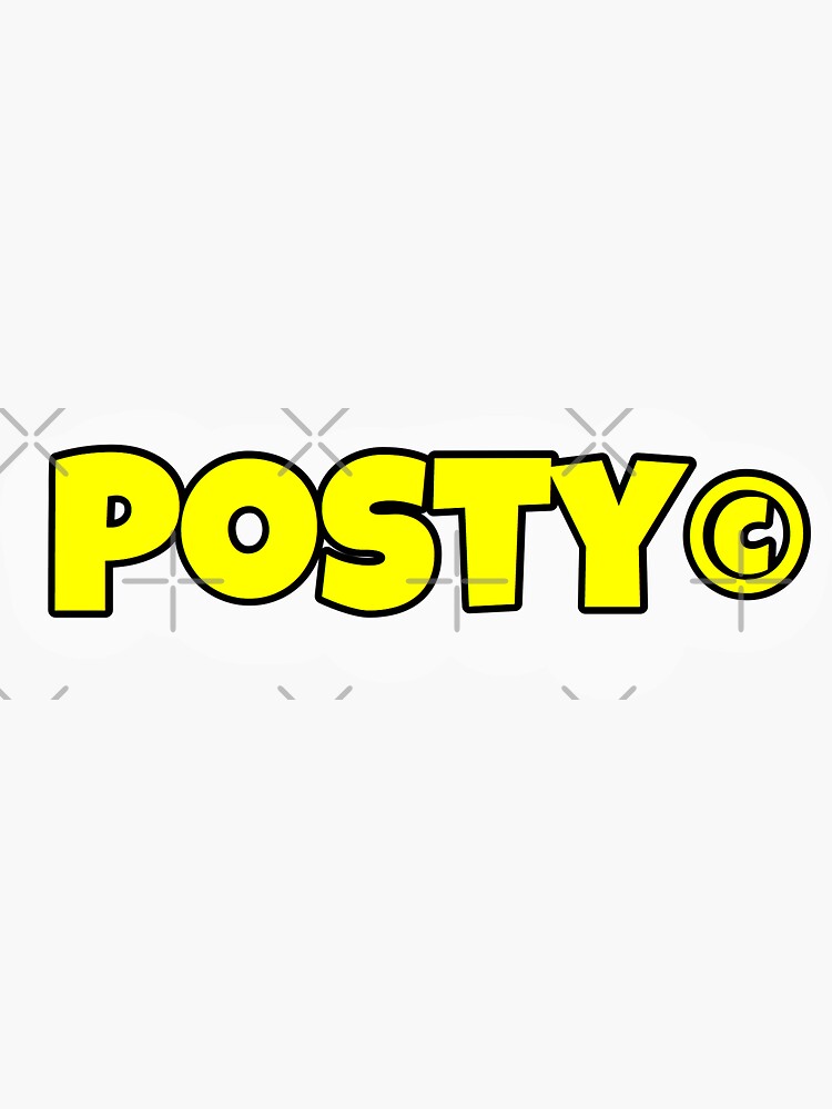 "Posty" Sticker for Sale by Delainer | Redbubble