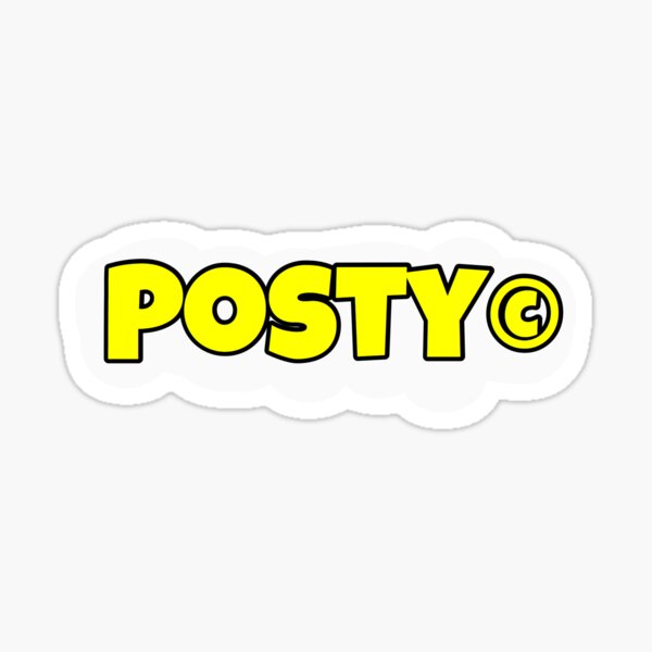 "Posty" Sticker for Sale by Delainer | Redbubble