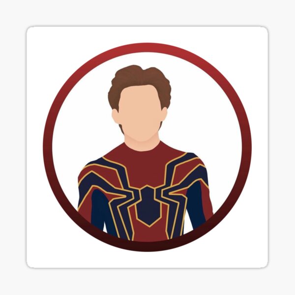 "Tom Holland Iron-Spider" Sticker for Sale by tamsynriddle | Redbubble