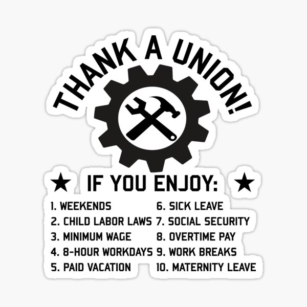 Union Strong Stickers | Redbubble