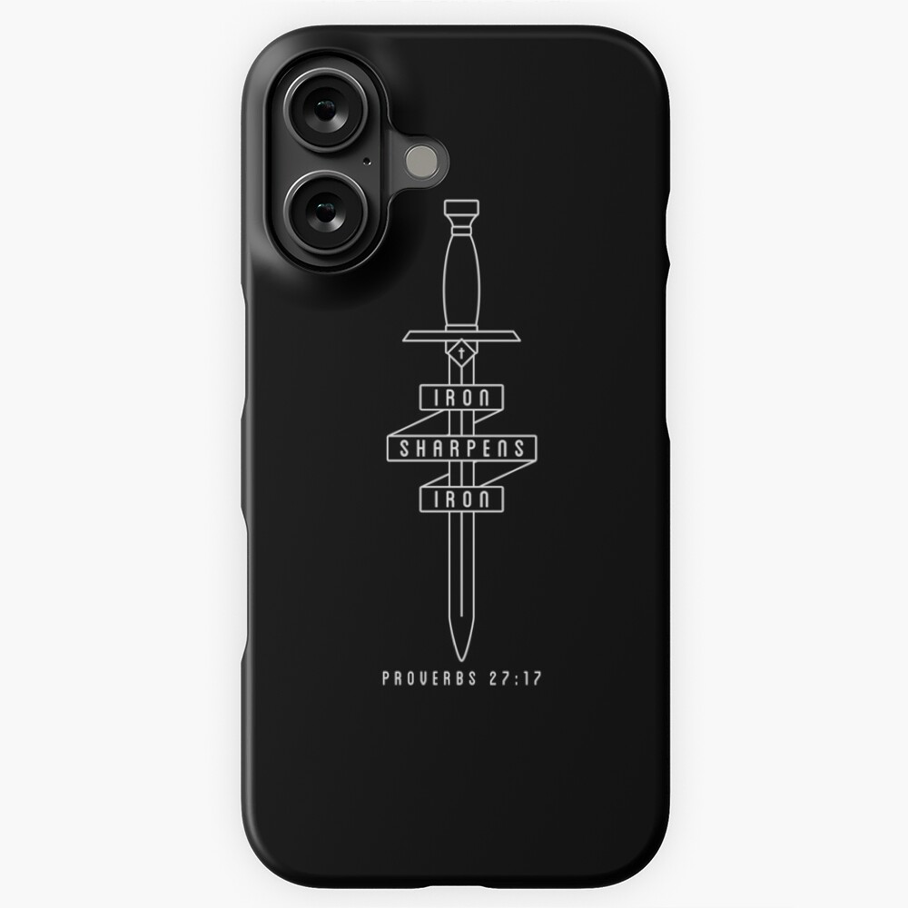 "Iron Sharpens Iron Sword" Sticker for Sale by nicgarza | Redbubble