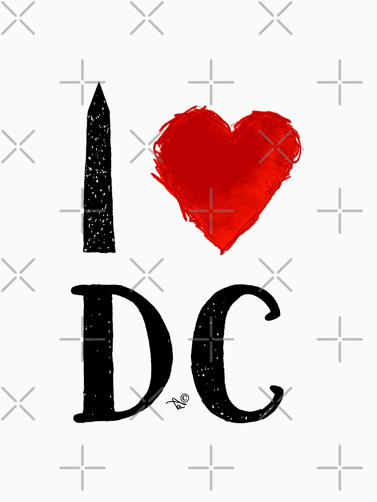 "I Heart DC (remix) by Tai's Tees" T-shirt by TaiNewYork | Redbubble