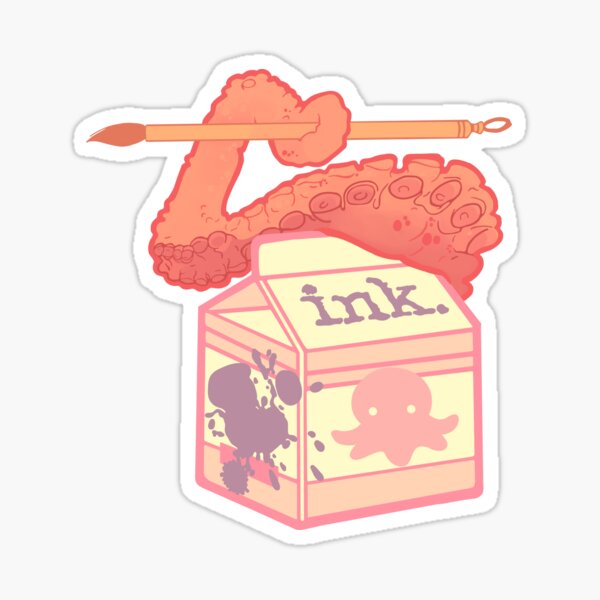 "Pastel ink carton box" Sticker for Sale by kivutar | Redbubble