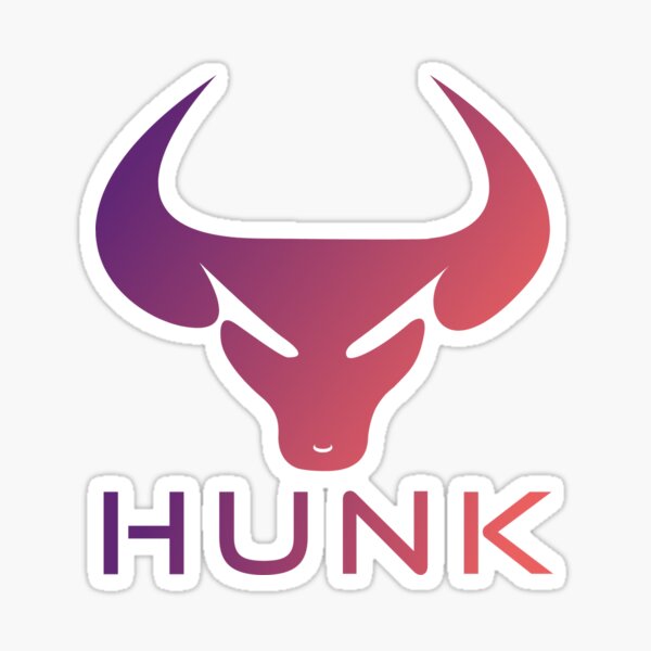 "Hunk" Sticker by itsmed | Redbubble