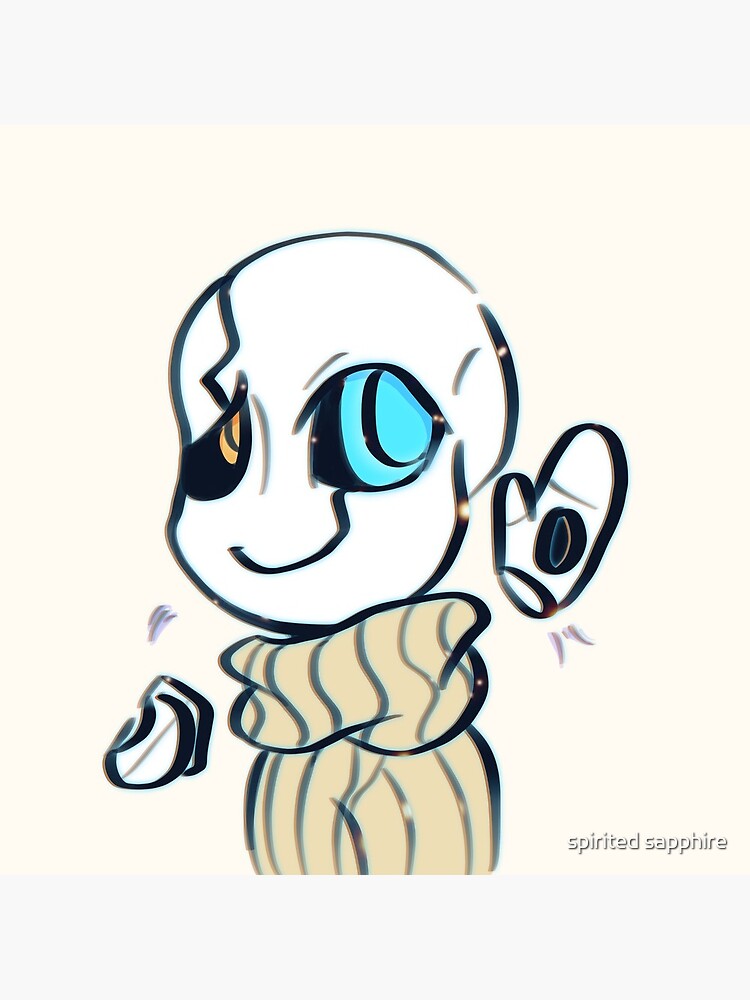 "Chibi Gaster" Poster for Sale by Sapphire561 | Redbubble