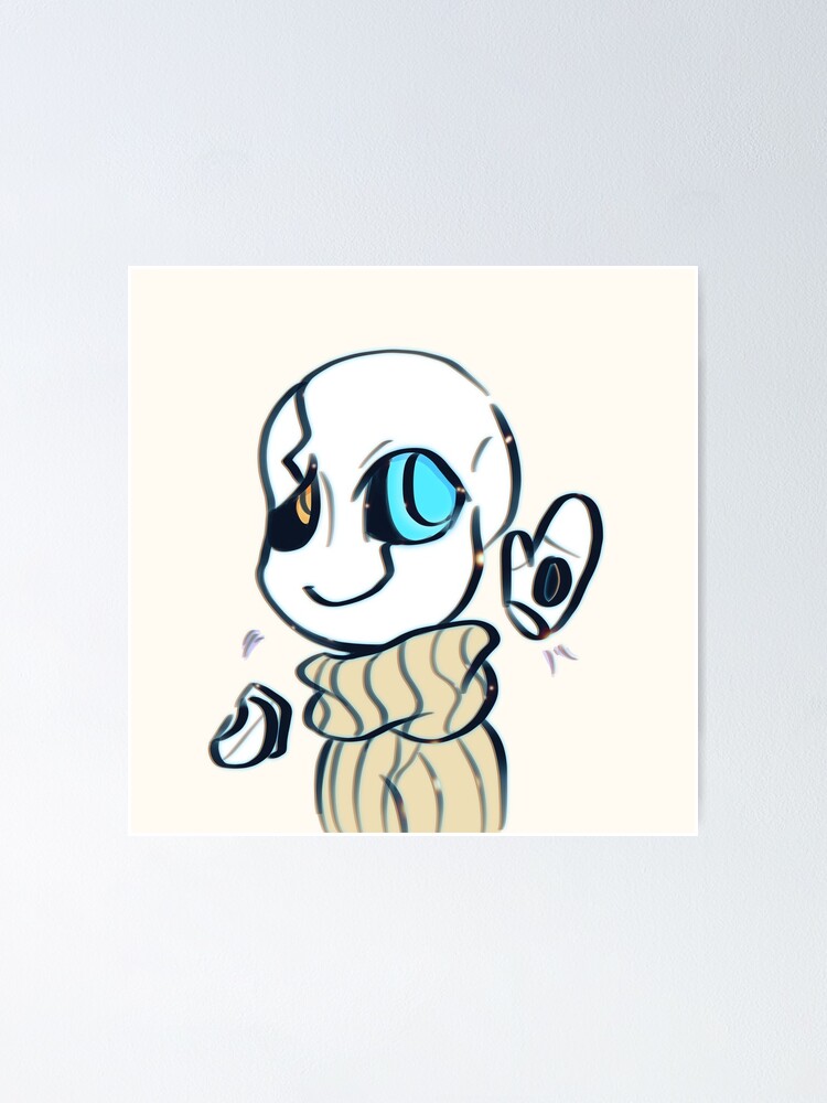 "Chibi Gaster" Poster for Sale by Sapphire561 | Redbubble