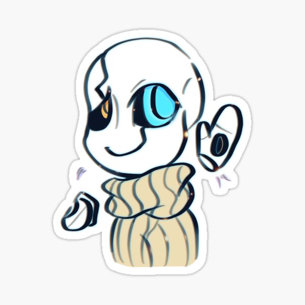 "Chibi Gaster" Sticker by Sapphire561 | Redbubble
