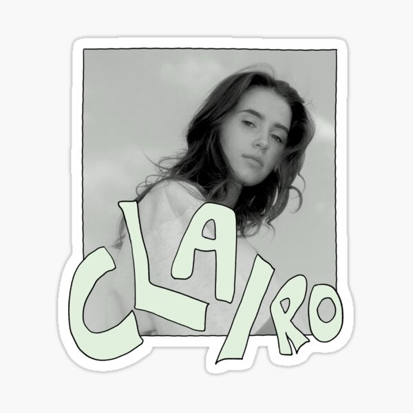 "clairo green" Sticker for Sale by lucyfhill | Redbubble