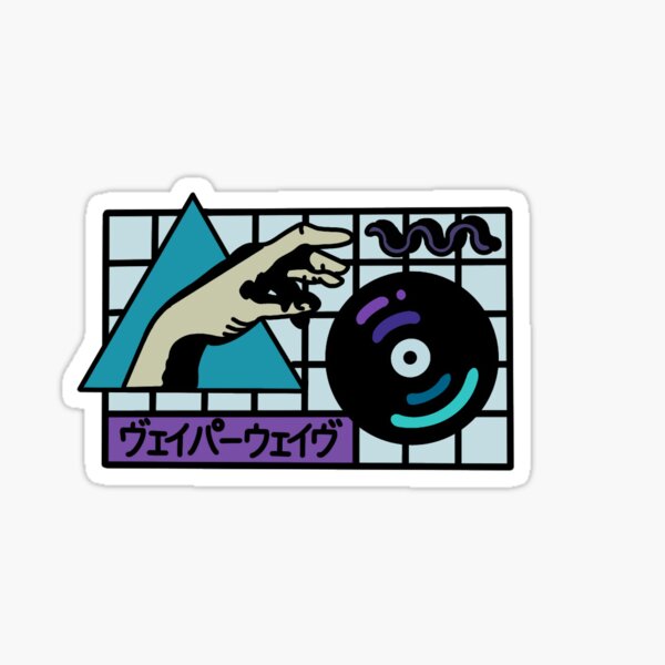 "Vaporwave Sticker" Sticker by EllaM-246 | Redbubble