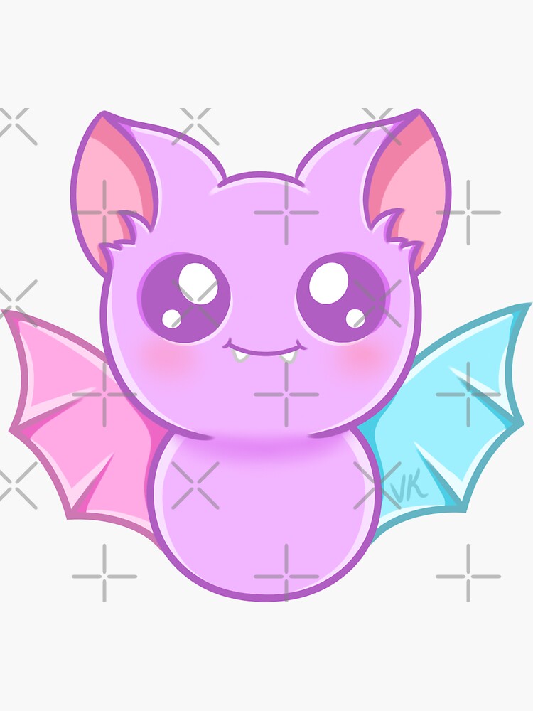 "Chibi Bat" Sticker for Sale by vampirekittyx3 | Redbubble