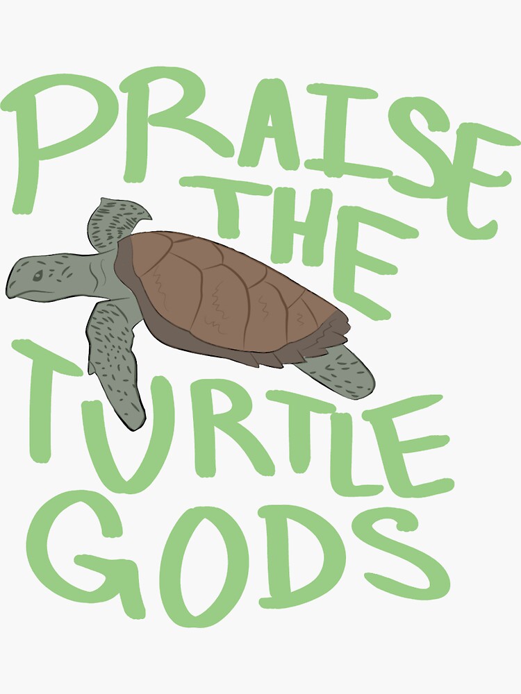 "Stephan Kings It Turtle God" Sticker for Sale by emmylulu | Redbubble