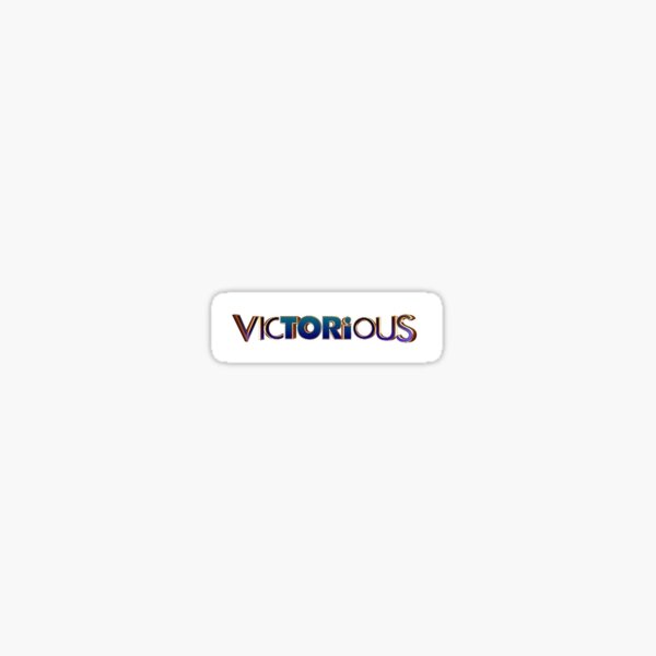 "victorious logo" Sticker for Sale by puamelia22 | Redbubble