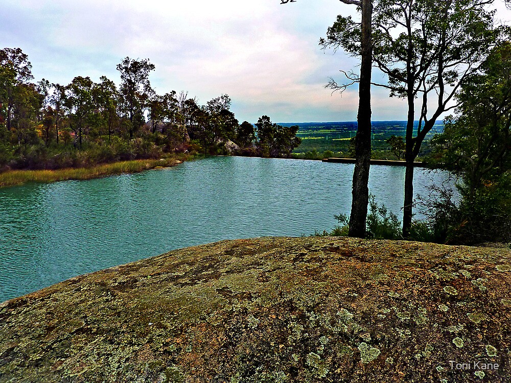 "Oakley Dam and Falls Dwellingup, Western Australia. Darling Ranges ...