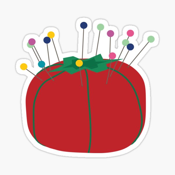 "Pin Cushion" Sticker by penguin898 | Redbubble