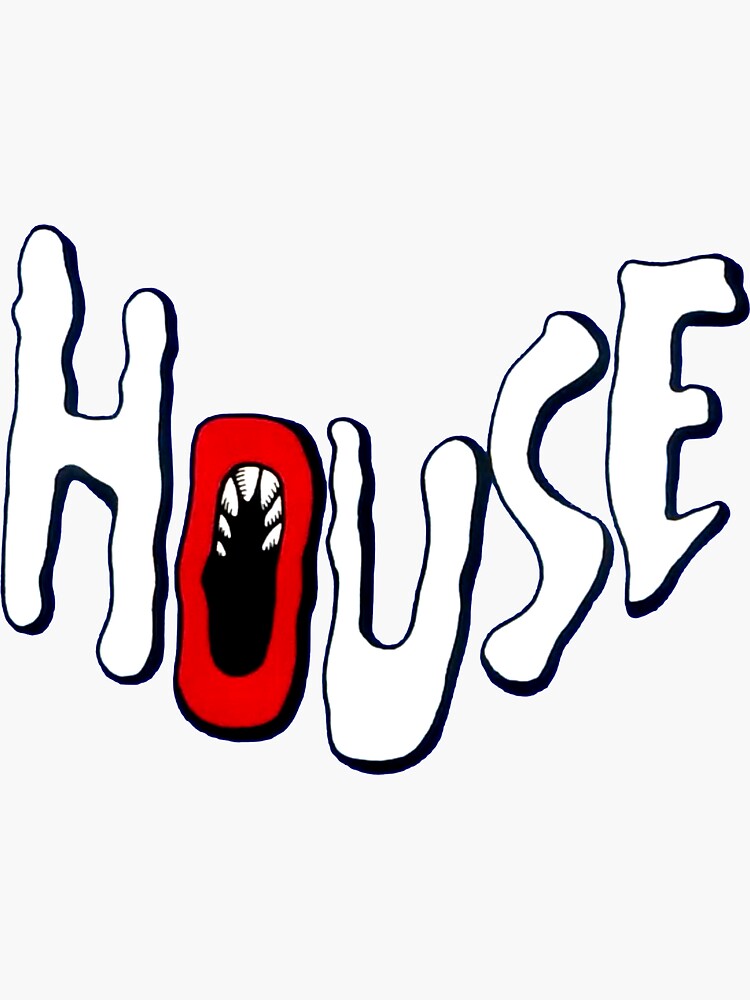 "House (1977)" Sticker by FlipHorrorshow | Redbubble