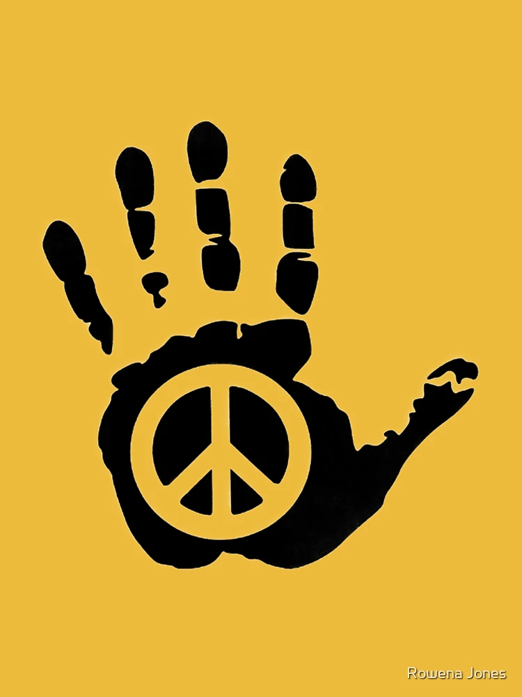Black Power And Peace Symbols