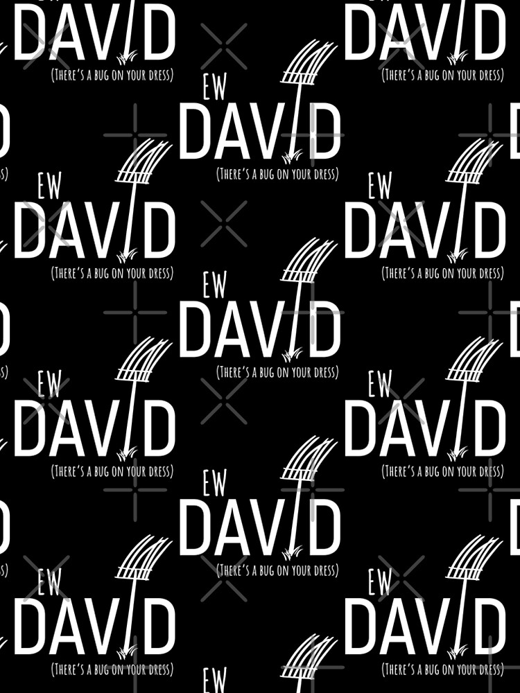 "Ew David, There's Bug On Your Dress. Schitt's Creek's David Rose with ...