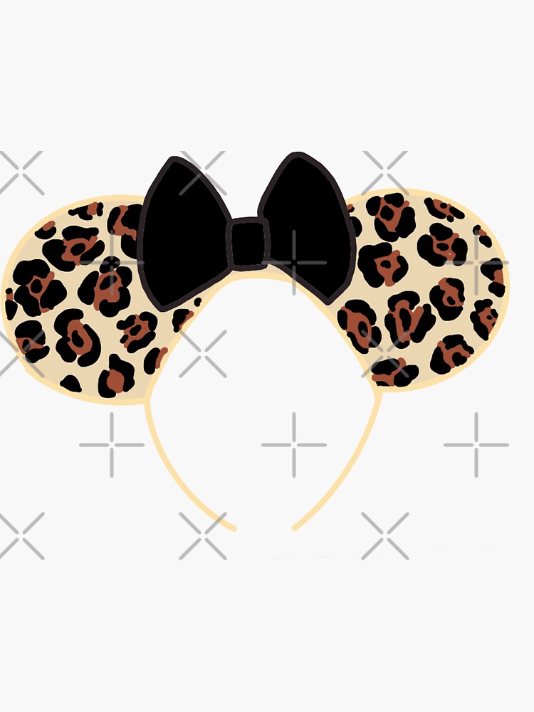 "Mickey ears" Sticker by Ashley0615 | Redbubble