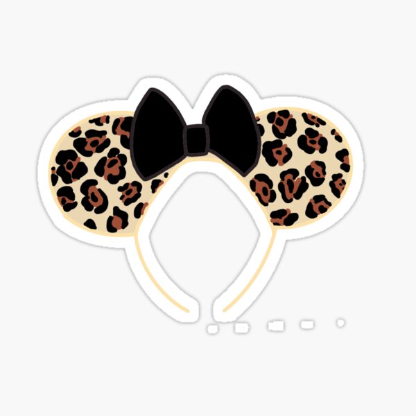 "Mickey ears" Sticker by Ashley0615 | Redbubble