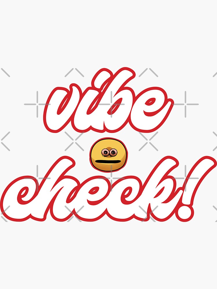 "vibe check!" Sticker by JettaPilots | Redbubble