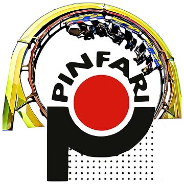 "Pinfari Design" Sticker for Sale by DUSTIN Y | Redbubble