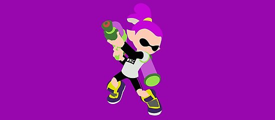"Inkling Boy (Purple) - Splatoon" Photographic Prints by samaran ...