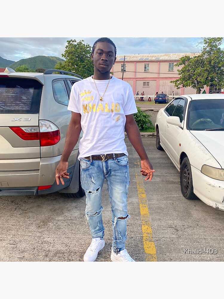 "Khalid" Sticker for Sale by Khalid-403 | Redbubble