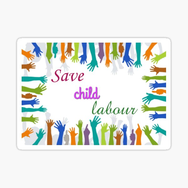 Child Labour Stickers | Redbubble