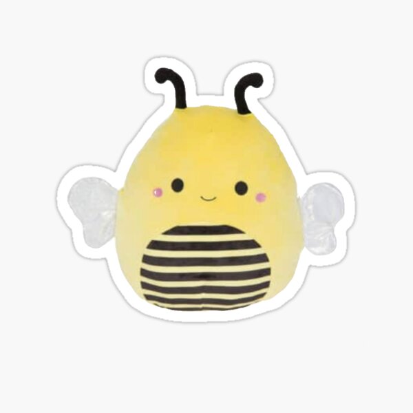 "Cute Squishmallow Bee" Sticker for Sale by angwynoodle | Redbubble